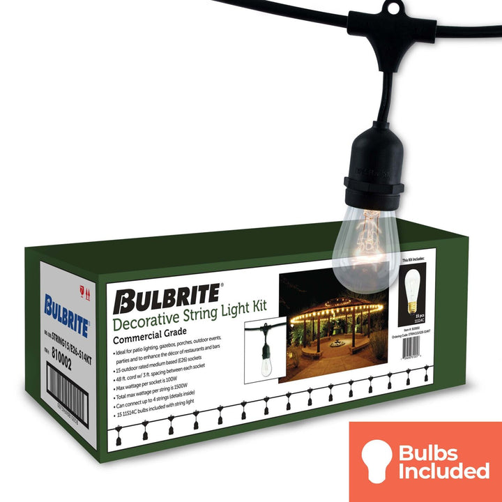 Incandescent String Lights – Bulbrite